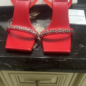 Givenchy | Shoes | Givenchy Brand New Givenchy Red Heels 9mm Never Worn Size 39 | Poshmark
